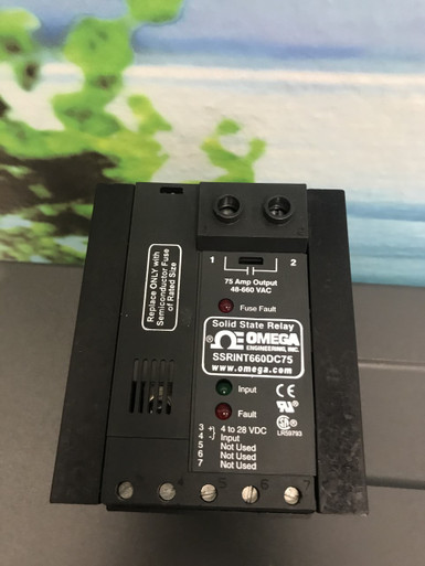 OMEGA SOLID STATE RELAY SSRINT660DC50