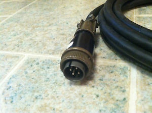 New 10Ft Military Power Cable 4 Pin Male Ms3106E14S-2P - SPW Industrial
