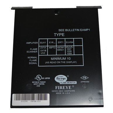 NEW FIREYE E1R1 INFRARED AUTO-CHECK FLAME AMPLIFIER MODULE (B91)
