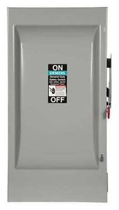 Siemens Gf324N Safety Switch,Fusible,25 Hp @ 240Vac G7564444 - SPW ...