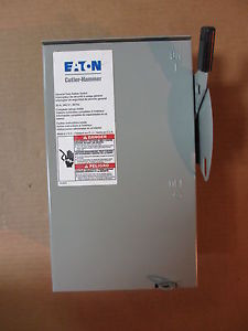 Eaton Cutler Hammer 30 Amp General Duty Safety Switch DG221URB - SPW ...