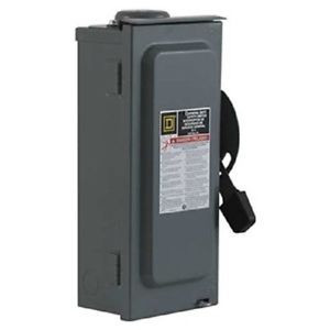 Square D Fused 240V 60A Ac Disconnect D322Nrb - SPW Industrial