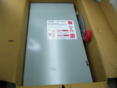 New Cutler Hammer Disconnect Switch Dh363Frk Fusible Nema 3R 3P 100A ...