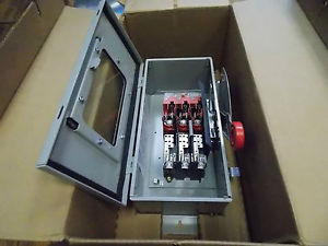 Eaton 60A 600V Heavy Duty Safety Switch 12Hd362W New - SPW Industrial