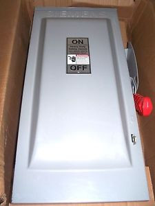 Siemens Disconnect Type 3R Cat# Hf363R 100A 600V 3P Fusible - SPW ...