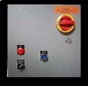 Non-Reversing, Combination Motor Starter Panels with Fusible Disconnect ...