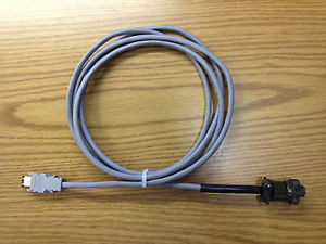 OKUMA 3 POSITION ENCODER CABLE 30 FT LONG WITH STRIAGHT CIRCULAR CONNECTOR