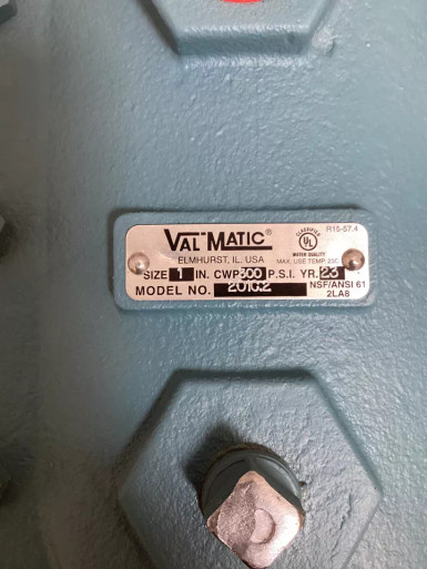 VAL-MATIC 201C.2 Valve Air Release and Vac, FNPT, 1 x 1, CI