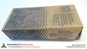 SQUARE D H361AWK 30A 600V 60HZ TYPE 3R SAFETY SWITCH ENCLOSURE, NEW