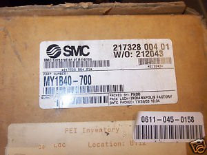 NEW FACTORY SEALED BOX SMC MY1B40-700 RODLESS ACTUATOR CYLINDER LINEAR ...