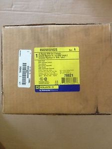 Square D 8502SEO2V02S Contactor Nema Size 3 120v Coil