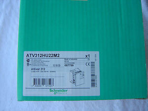 New Telemecanique Altivar 312 200-240V 3HP AC Drive ATV312HU22M2