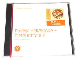 NEW SEALED GE PROFICY HMI/SCADA CIMPLICITY 8.2 SOFTWARE