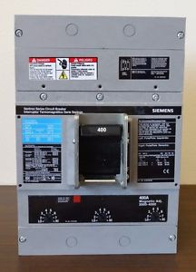 NEW Siemens JXD63B400 Circuit Breaker 3-Pole 400A 600V JXD6-A