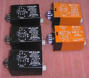 JOSLYN,SYRELEC LLR2B 12V,24V,110V AND 220V CONTROLS TIMER - NEW 10 PCS