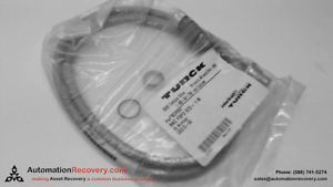 TURCK RKC FSFD 572-1M RECEPTACLE 5 POLE MALE/FEMALE STRAIGHT 1M, NEW ...