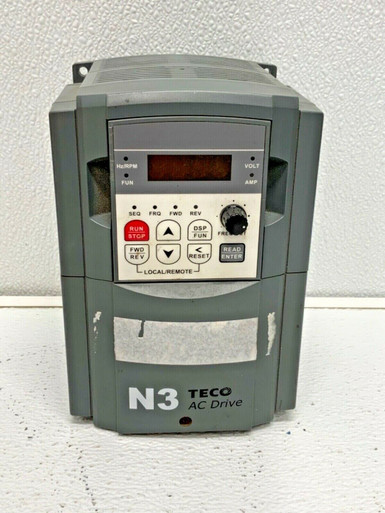 Teco N3 Westinghouse N3-203-C 3PH 3HP Variable Frequency Drive 22D