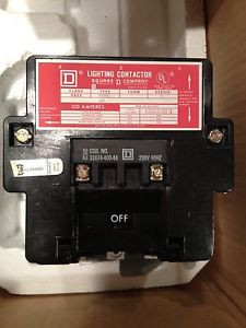 Square D 8903Sqo2V08 3 Pole 100 Amp Lighting Contactor 208 Volt Coil ...