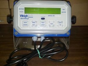 New Weightech Inc. Microweigh. Hardwired Blue Complete Scale Unit New ...