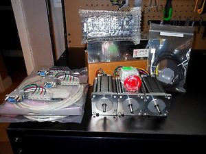 Gecko G540 Controller & 48V 10A S-500-48V & 3 600Oz In Motors & Uc-100 ...