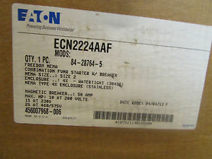 Eaton Ecn2224Aaf Freedom Series Combination Funr Starter Hmcpe With ...