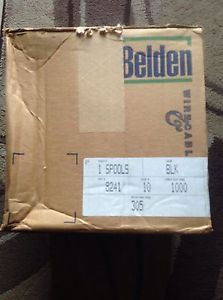Belden 8241 Coaxial Cable Rg59/U 1000 Foot Reel Black Pvc 23Awg 75 Ohms ...