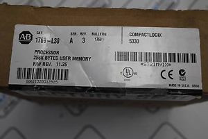 New Allen-Bradley 1769-L30 Ser.A Rev. 3 Compactlogix 5330 Processor ...