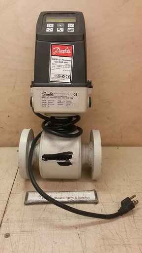 NOS Danfoss MAGFLO Flowmeter Mag-6000 Mag-3100 Water 1.5" - SPW Industrial