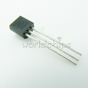 Buy - 100Pcs DALLAS 18B20 DS18B20 TO-92 Wire Digital Thermometer ...