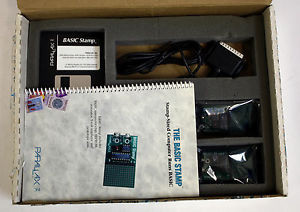 Buy - NEW Parallax Basic Stamp Original Two Stamps Rev D, Disk, Cable ...