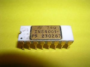 Buy - National Semiconductor (NS, NSC) INS4001 (P4001, D4001, C4001 ...