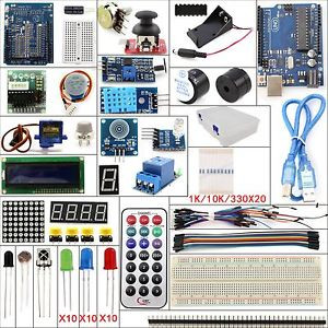 Buy - UNO R3 Starter Kit 1602 LCD Servo Motor Dot Matrix Breadboard LED for Arduino