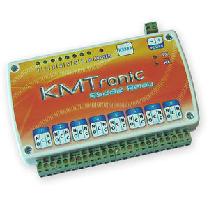 Buy - KMTronic RS232 Serial COM controlled 8 Channel Relay Board BOX - 12V