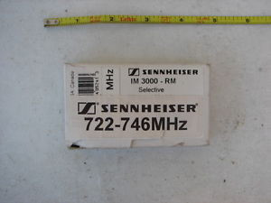 Buy - Sennheiser IM 3000-RM Selective Narrowband RF Cable Input Module ...