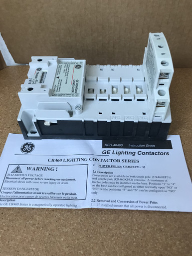 Buy - GE Lighting Contactor CR-460B - cr460xp32