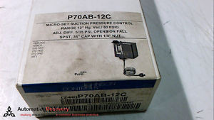 Buy - JOHNSON CONTROLS P70AB-12C PRESSURE SWITCH N/O MICROSET LOW NEW
