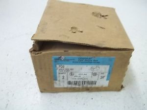 Buy - LOT OF 2 CROUSE-HINDS FD2 SINGLE GANG BOX NEW IN A BOX