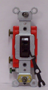 19 Leviton 20A Toggle Locking Single Pole Switch 1121-2L - SPW Industrial