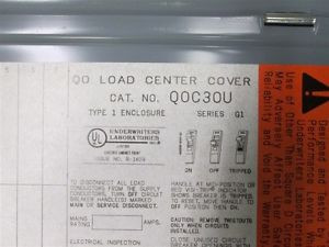 Buy - New Square D QOC30US Paneboard Door Cover Surface Mount New Old Stock