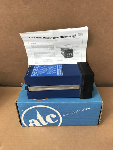 NEW ATC 375A-500-Q-50-PX Timer Multi-Range 0-999SEC/MIN/HRS 120VAC ...