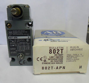 New Allen Bradley 802T-Apn Oiltight Limit Switch Series H Nib - SPW ...