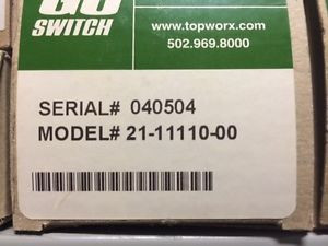 GO SWITCH 21-11110-00 - SPW Industrial