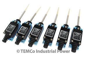 6 pcs TEMCo Plastic Spring Rod Limit Switch CNC Mill Plasma Router ...