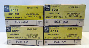 Buy - NOS Allen Bradley 802T-AM Ser D Oil Tight S Lever Type Limit ...