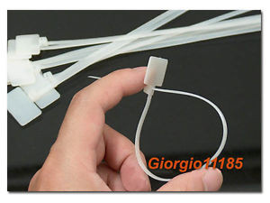 1000pcs 3mm100mm Nylon Number Mark Ties Label for Ethernet Wire & Power ...