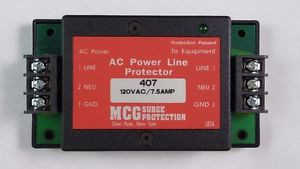 Buy - MCG Surge Protection 407 AC Power Line Protector 120 VAC 7.5 AMP
