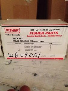 Buy - Lot Of 2 Fisher Controls Part Kit Rpackx00102 (W3)
