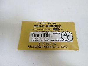 Buy - LOT OF 4 CONTACT BURNISHERS CB-5 .007 #266B NEW OUT OF BOX