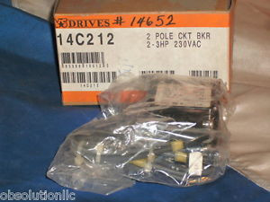 Buy - RELIANCE ELECTRIC 14C212 2 POLE CIRCUIT BREAKER