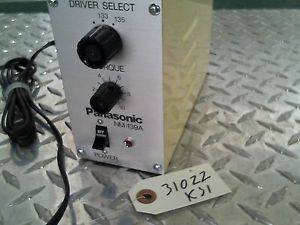 Buy - PANASONIC NM-139A DRIVE AC 100V 200VA 50/60HZ UNUSED